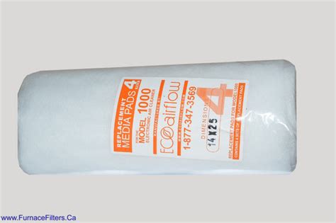 14x25x1 Furnace Filter Charged Media Pads For Sears Bp1 Electrostatic