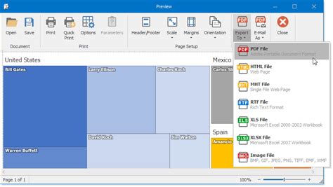 Printing And Exporting Winforms Controls Devexpress Documentation
