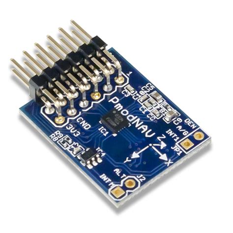 Pmodnav 9 Axis Imu Plus Barometer Dsp And Fpga