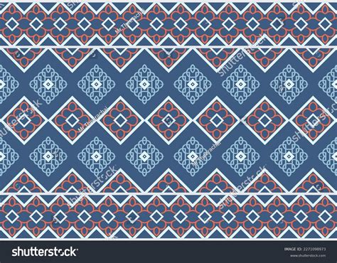 Ethnic Pattern Philippine Textile Traditional Patterned Stock Vector Royalty Free 2271098973