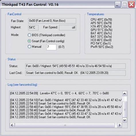 GitHub Thethinker Thinkpad Fan Control Linux Windows Simple Softwares To Control Fan