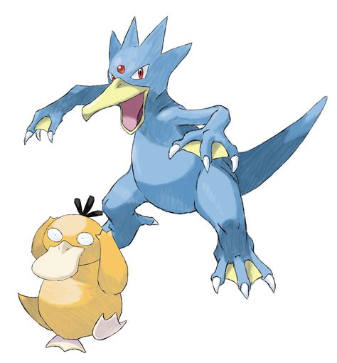 54 55 Psyduck Evolution By Torathor On Deviantart