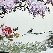 葡萄 权玉良国画花鸟作品 云画家