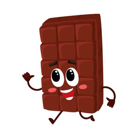 910 Chocolate Bar Characters Stock Illustrations Royalty Free Vector