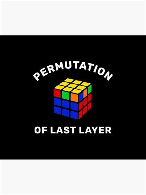 Colcha Permutation Of Last Layer Pll De Ozonestyle Redbubble