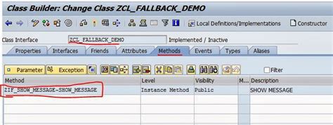 Badi Fallback Class Sapcodes