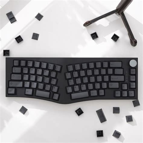 Keycap OnlyGMK Dark Clone Keycap Black Dolch Key Cap 152 Keys Cherry Profile ABS Double Shot