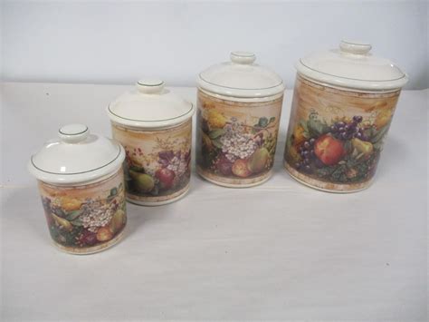 Vintage Pamela Gladding Nesting Canisters