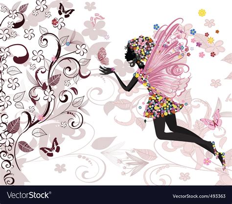 Fairy Pattern Royalty Free Vector Image Vectorstock