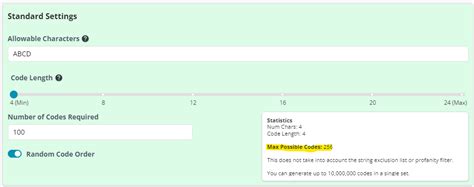 Generating All Combinations Of Characters Numberator