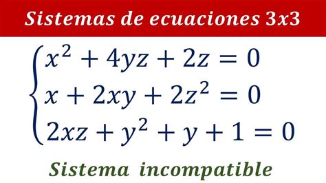 Sistema De Ecuaciones De Primer Grado Con Dos Variabl