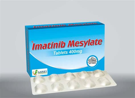 Imatinib Mesylate 3x10 Tablets For Commercial 400 Mg At Rs 2200 Stripe In Thane