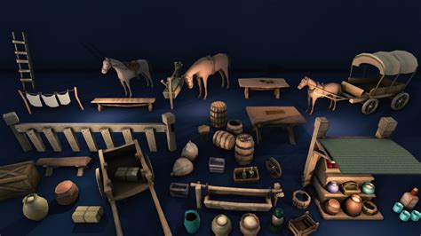 Middle Ages Bundle With Toon Shader