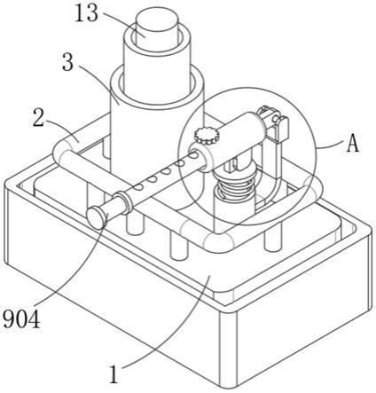 一种具有按压握杆收纳折叠结构的小型千斤顶的制作方法