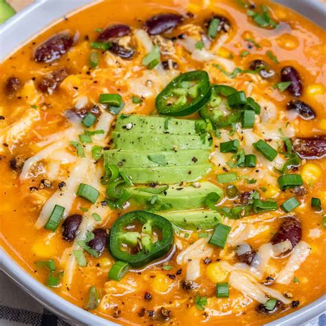 Chicken Enchilada Soup 3 Ways Healthy Fitness Meals