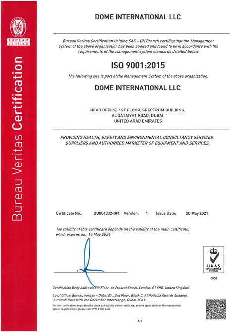 ISO Certificates