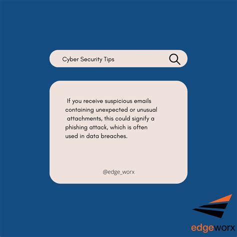 Edgeworx Solutions Inc On Linkedin Tiptuesday Cybersecurity