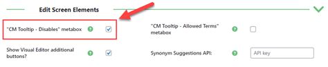 WordPress Glossary Plugin CMTG Tooltips Disable Tooltip On