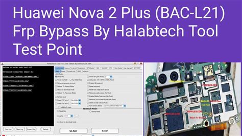 Huawei Nova Plus BAC L Frp Bypass By Halabtech Tool Test Point YouTube