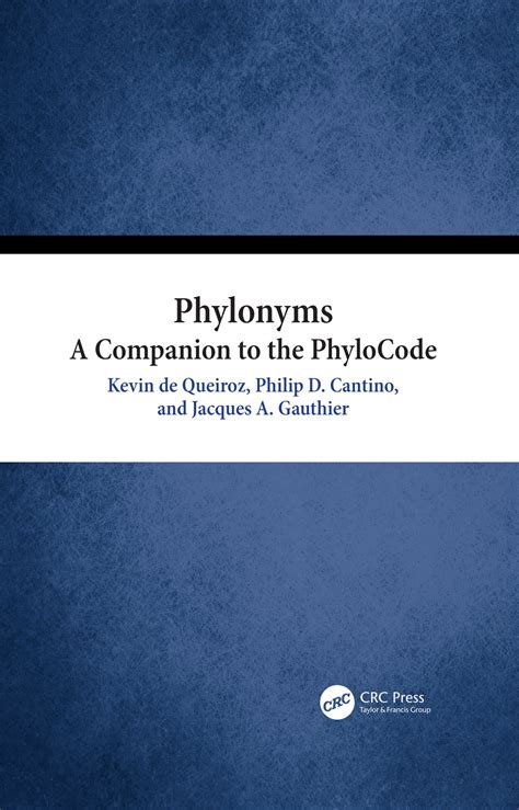 New Books Present The Phylocode An Evolution Based System For Naming Organisms Research News
