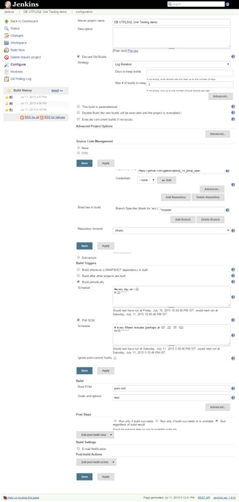 Utplsql Vs Ruby Plsql Running Oracle Unit Tests On Jenkins Ci Oracle Thoughts