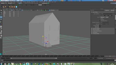 maya 2016 tutorial create a simple house for beginners by 3d ross