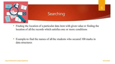 Data Structure Operations Ppt