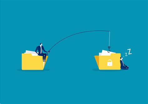 Business Man Stealing Data Hacker Attack On Files 675492 Vector Art At Vecteezy