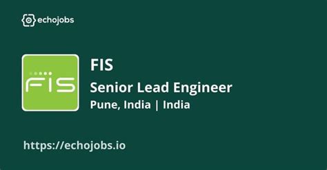 Fis Is Hiring Senior Lead Engineer Development C Windows Services