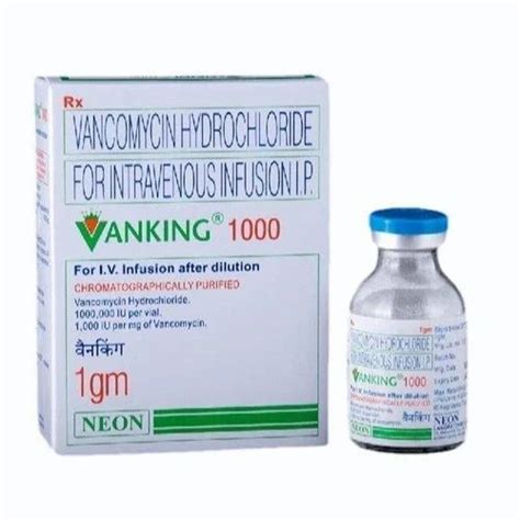 Vanking Vancomycin Injection 10ml Vial Strength 1 G At ₹ 693 Piece