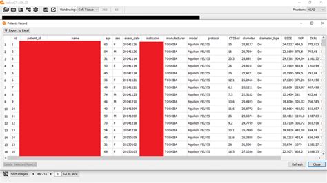 The Database Consists Of Patient ID Name Age Sex Exam Date Download Scientific Diagram