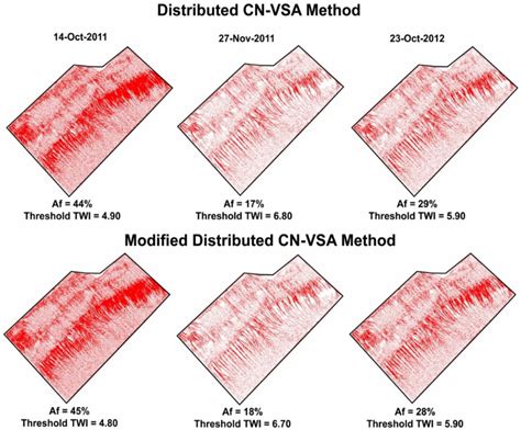 Comparison Of Spatial Distribution Of Runoff Estimated By Distributed