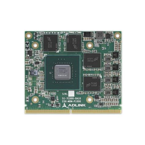 엔비디아 임베디드 인공지능 딥러닝 그래픽 모듈 Egx Mxm P1000 디바이스마트
