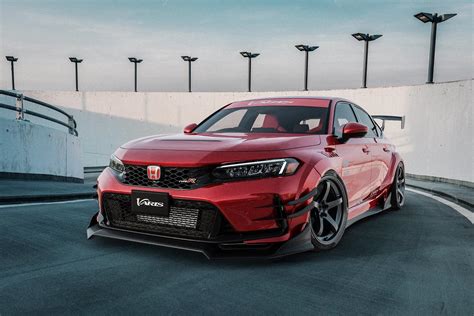 2023 Honda Civic Type R Varis Widebody Enjoys A Virtual Parking Lot