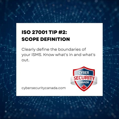 Cyber Security Canada On Linkedin Cybersecurity Iso27001 Infosec