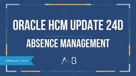 Oracle HCM Update D Absence Management