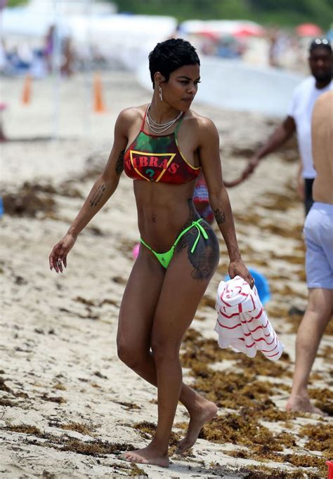 Teyana Taylor In Bikini At A Beach In Miami 07042019 Hawtcelebs