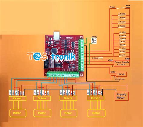 Mach3 Interface Board Wiring