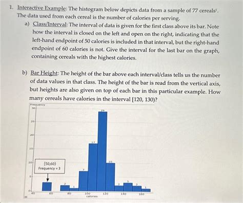 Solved Interactive Example The Histogram Below Depicts Chegg