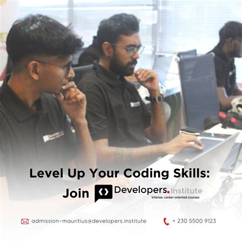 Join Developersinstitute For Coding Skills Developersinstitutemauritius Posted On The Topic