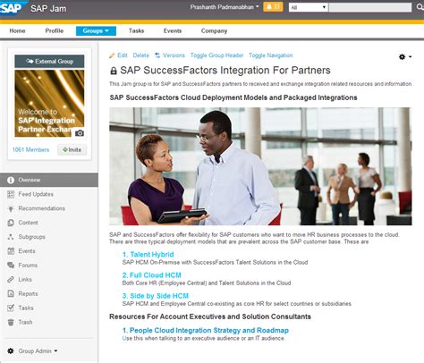 Journal On Product Design And Development Updated Sap Successfactors Integration Jam Group For