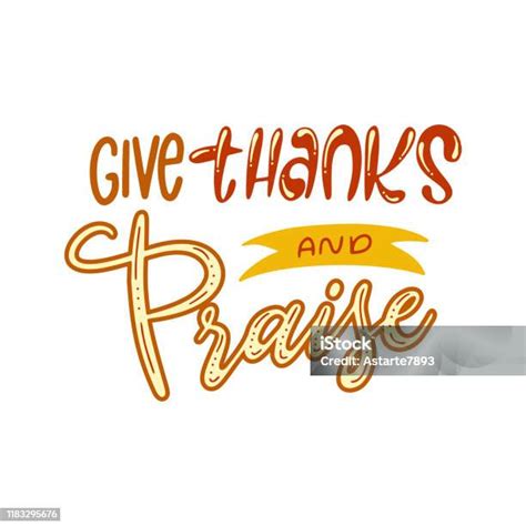 축하 타이포그래피 포스터 해피 추수 감사절 문자입니다 스크립트 텍스트와 손으로 그린 서예 카드 벡터 일러스트레이션 10월에 대한 스톡 벡터 아트 및 기타 이미지 Istock