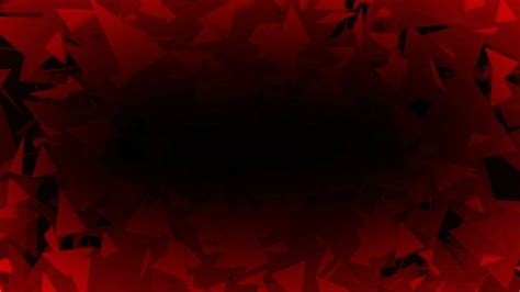 Animated Red Triangular Particle Designed Background 23888197 Stock