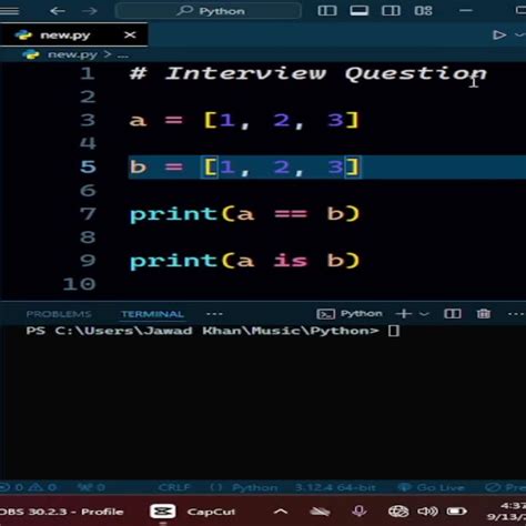 Jawad Khan On Linkedin Python Interview Question List Comprehension In
