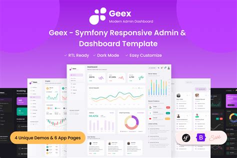 Geex Symfony Admin And Dashboard Template
