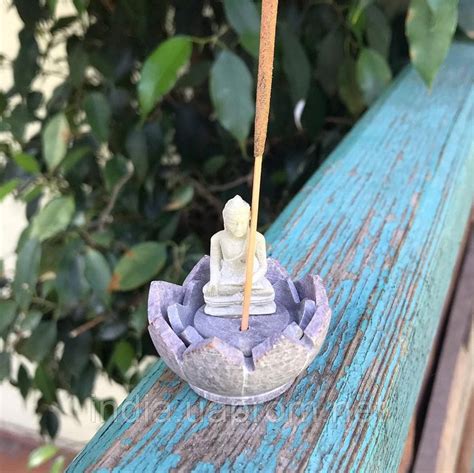 ПОДСТАВКА ПІД БЛАГОВОНІЯ Пахощі Будда в Лотосі 4 8 см ПОДСТАВКА ПОД