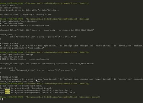 Nodejs Optional Githook Behaving As Non Optional Stack Overflow