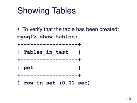 Ppt Introduction To Mysql Powerpoint Presentation Free Download Id