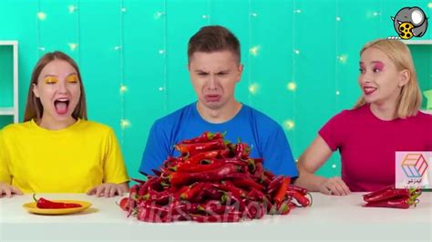 چالش غذاچالش خوراکیچالش نقاشی چالش خنده دار جدید چالش غذایی