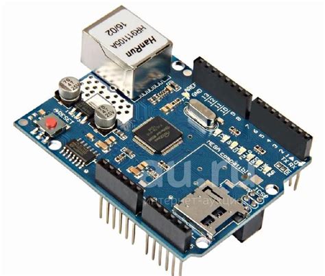 Ethernet Shield W5100 сетевой модуль для Arduino — купить в Красноярске Состояние Новое